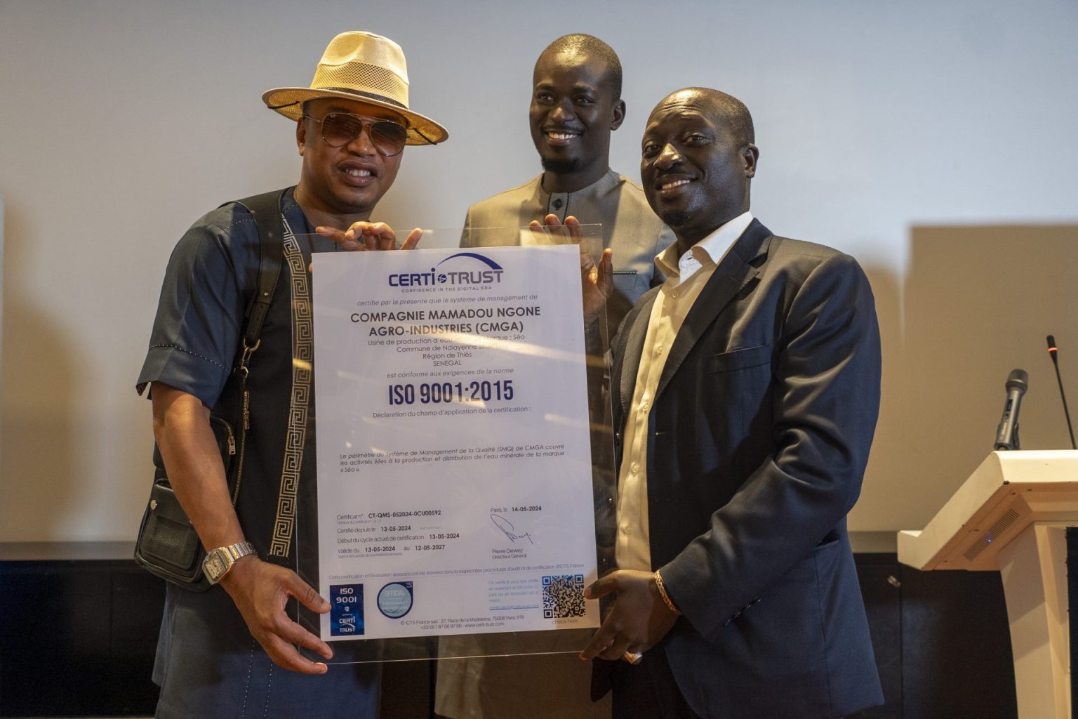 Présentation du promoteur - Cmga